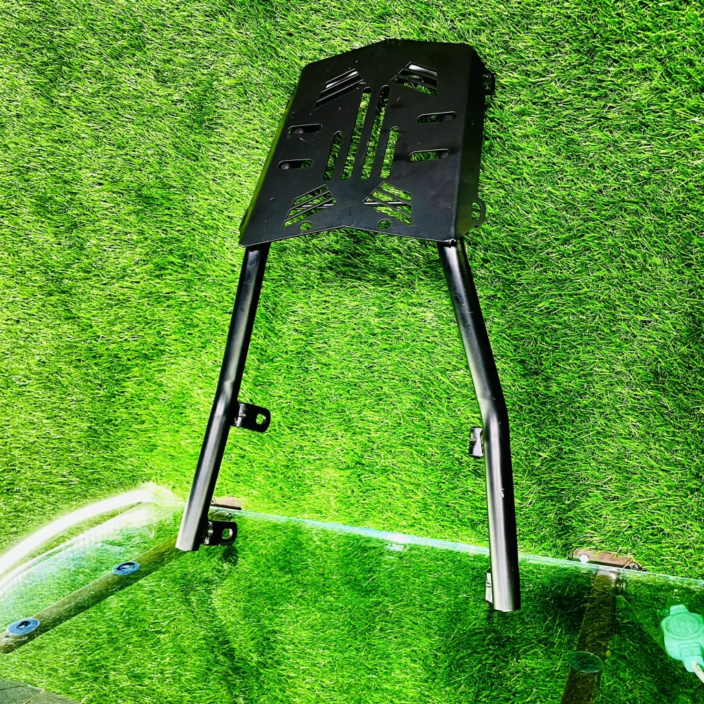 Triumph Scrambler 400X Premium Top Rack (Black) 5mm Thickness Crafted ...