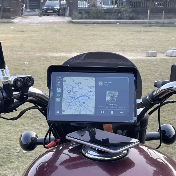 Sarkkart 7 Inch Display C7 Lite- Motorcycle Android Screen Full HD with ...