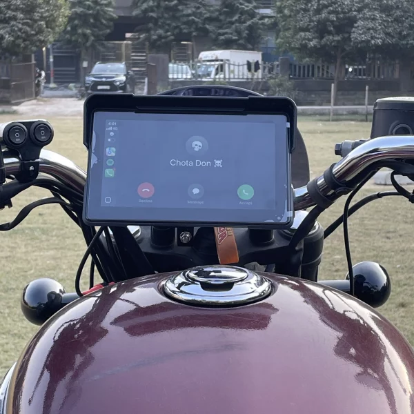 Sarkkart 7 Inch Display C7 Lite- Motorcycle Android Screen Full HD with ...