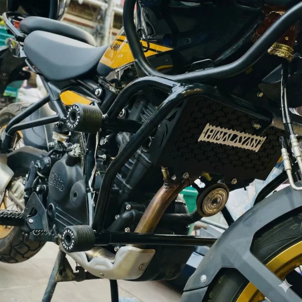 Himalayan 450 Premium Crash Guard Reliable Heavy (Black and Yellow ...