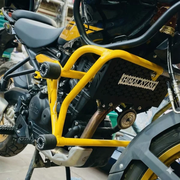 Himalayan 450 Premium Crash Guard Reliable Heavy (Black and Yellow ...